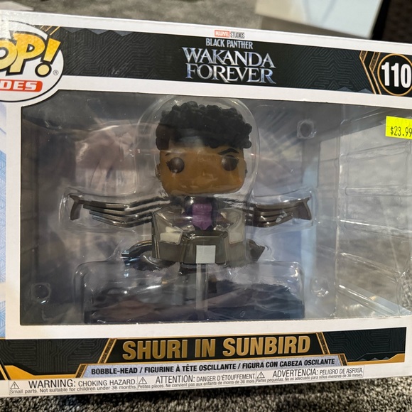 Marvel | Toys | Marvel Pop Rides Shuri In Sunbird With Black And Purple ...